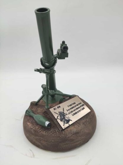 Maqueta Mortero Militar - Regalos para Militares